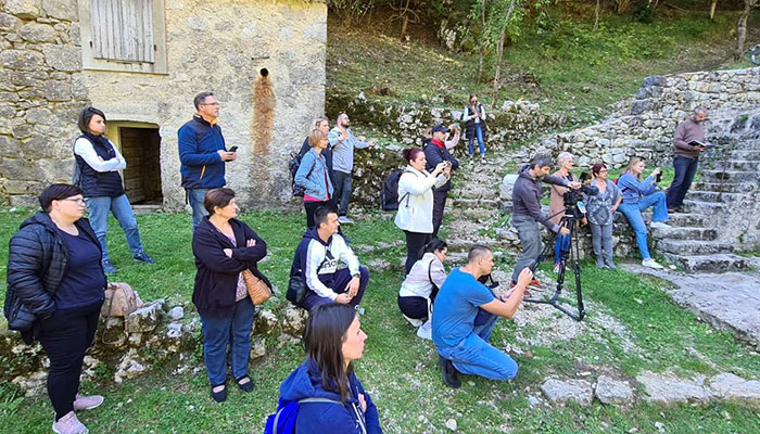 Projekt 7 LAG-ova započeo posjetom Mitskom parku Trebišća-Perun ( Projekt 7 LAG-ova započeo posjetom Mitskom parku Trebišća-Perun (